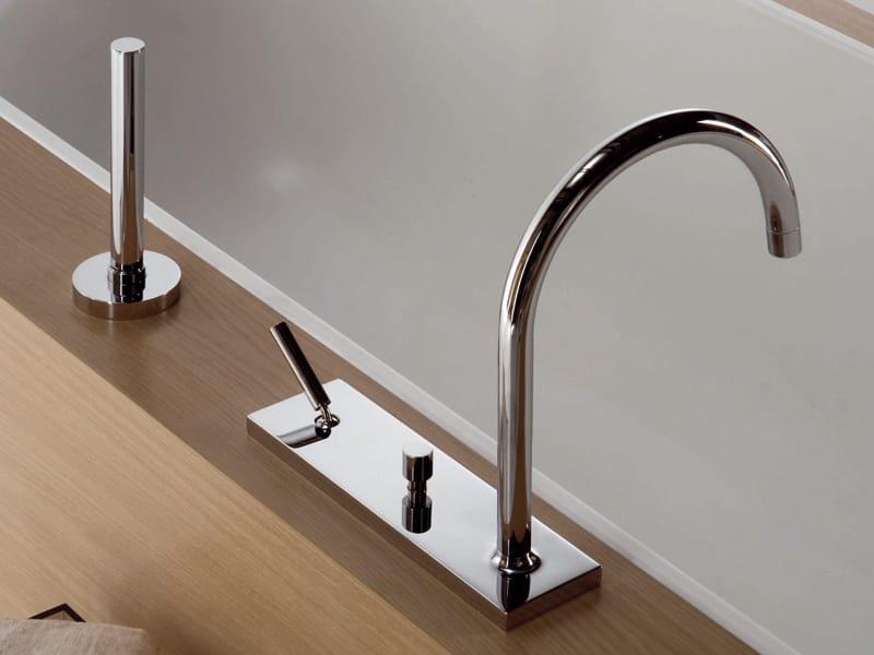 PAN | Bathtub set By ZUCCHETTI design Ludovica+Roberto Palomba