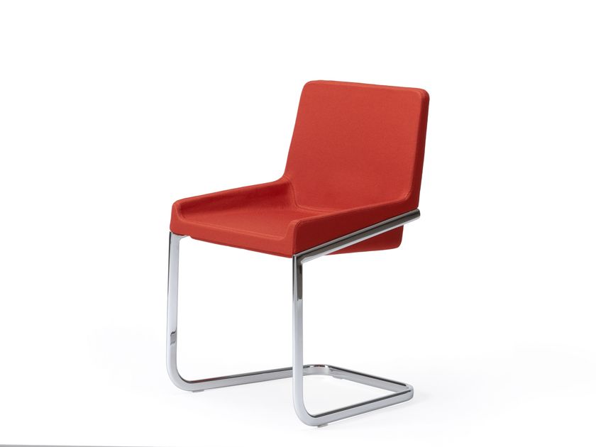 TONIC METAL | Cantilever chair By ROSSIN design Lorenz+Kaz