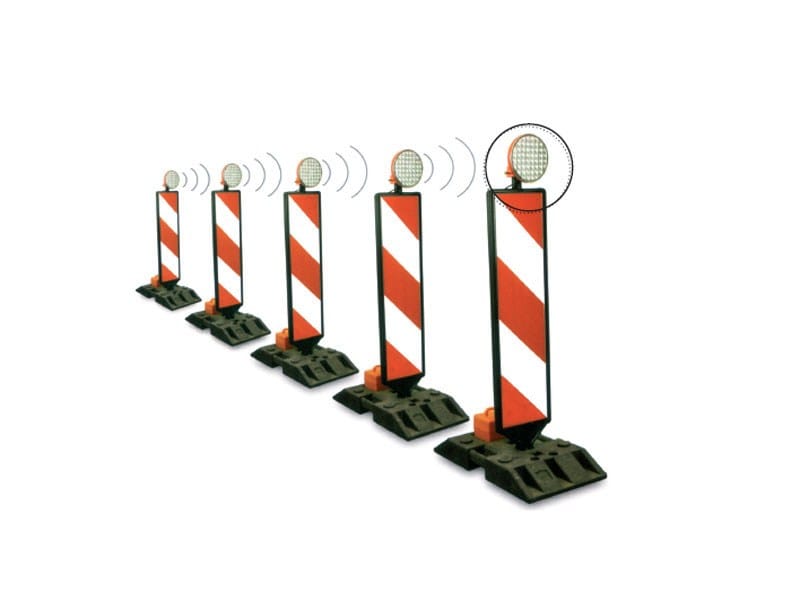 Installation de signalisation lumineuse pour chantiers SG107 By Lazzari