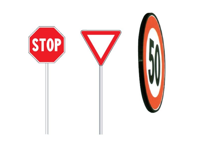 Segnale stradale Segnali a LED retroilluminati By Lazzari