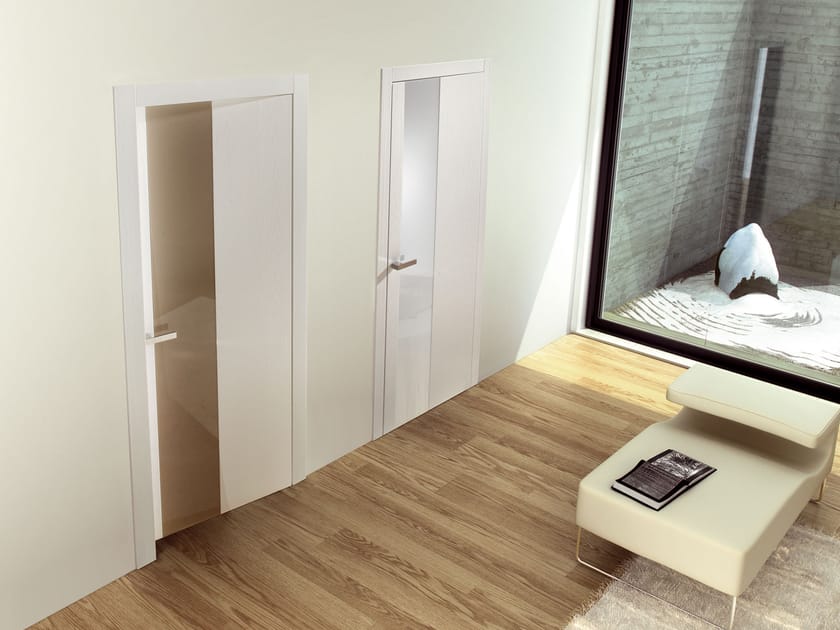 Puerta batiente de madera MEKONG By Ghizzi & Benatti