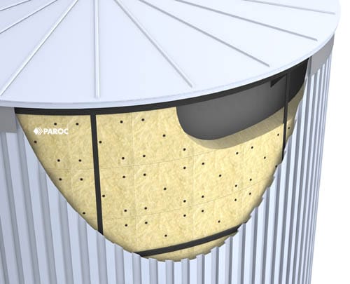 Rock wool Thermal insulation panel / Sound insulation and sound ...