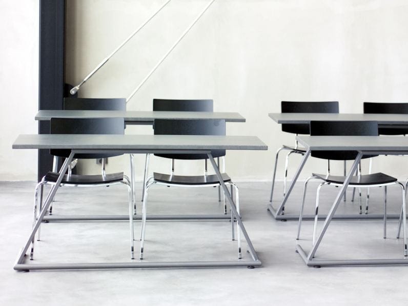 Stackable rectangular table Demi By Inno design Jouko Järvisalo
