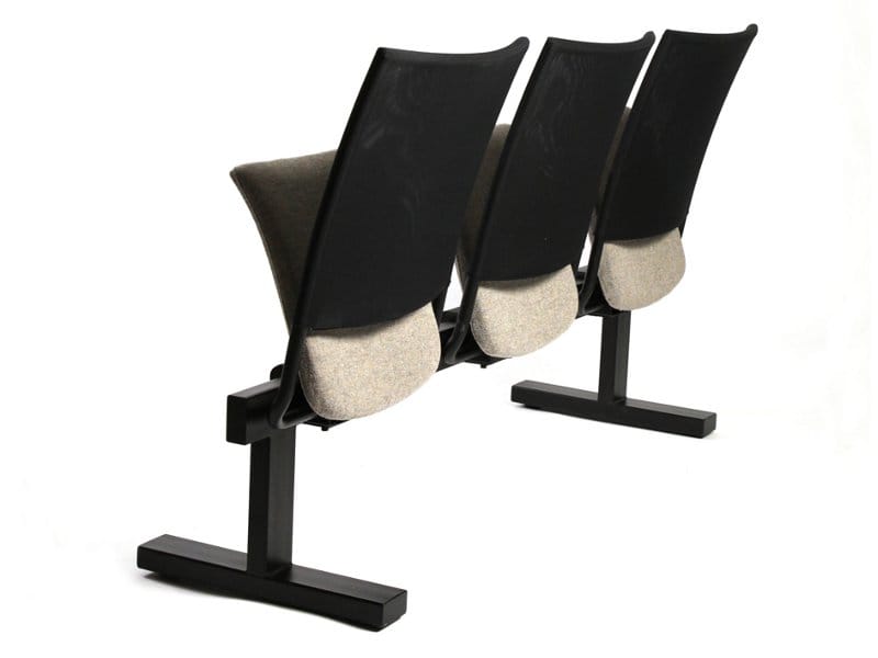 Beam seating with tip-up seats SESSIO By Inno design Harri Korhonen