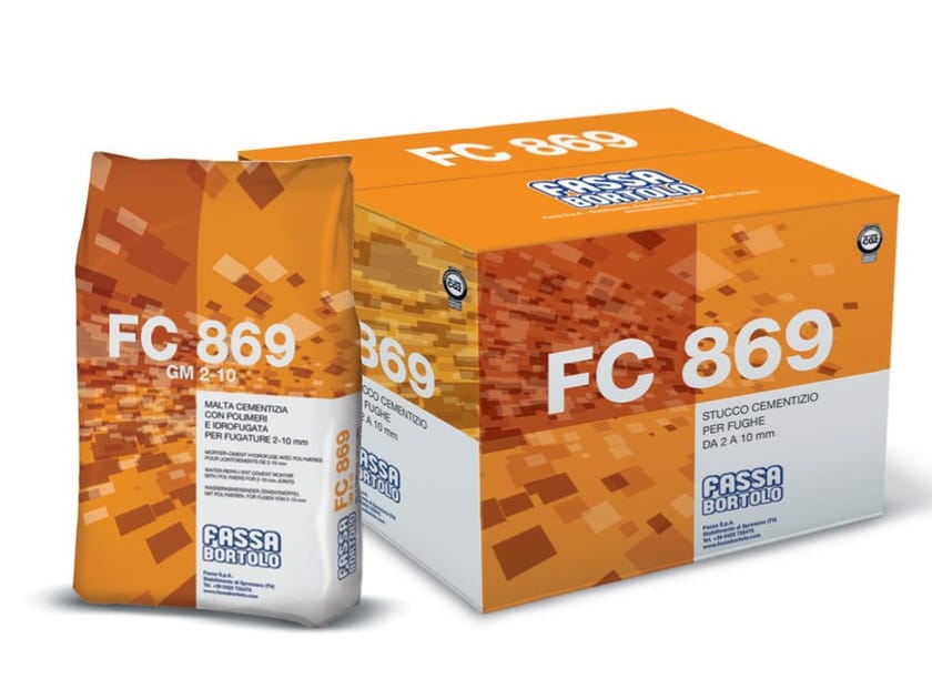 Flooring grout FC 869 GM 2-10 By FASSA