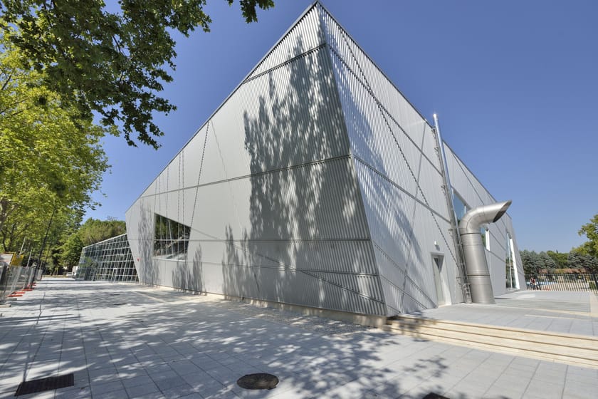 Sinusoidal sheet for wall clading OND-ALL 33 By Alubel