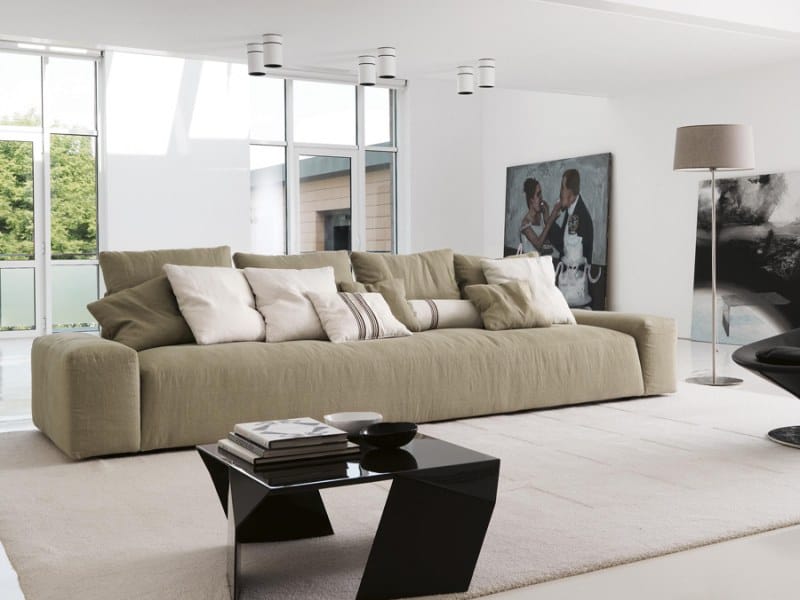 Leather sofa SELA' By Désirée divani design Jai Jalan