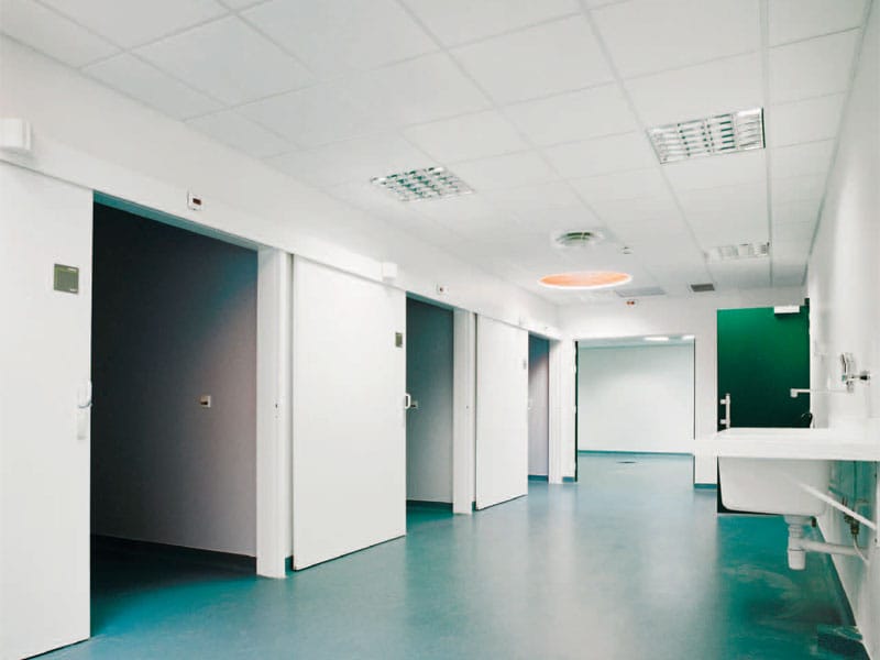 THERMATEX AQUATEC Acoustic moisture resistant ceiling panels By Knauf ...