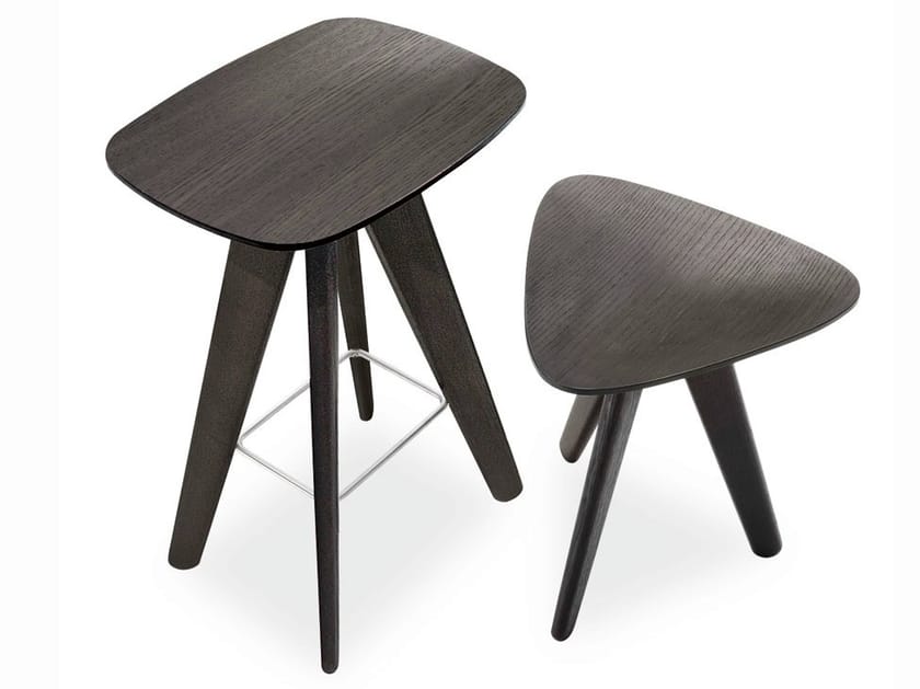 Sgabello / tavolino in legno IPSILON By poliform design Rodrigo Torres