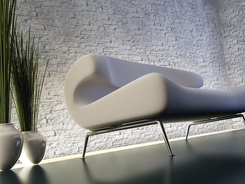 Indoor reconstructed stone 3D Wall Cladding VENEZIA By BIOPIETRA®
