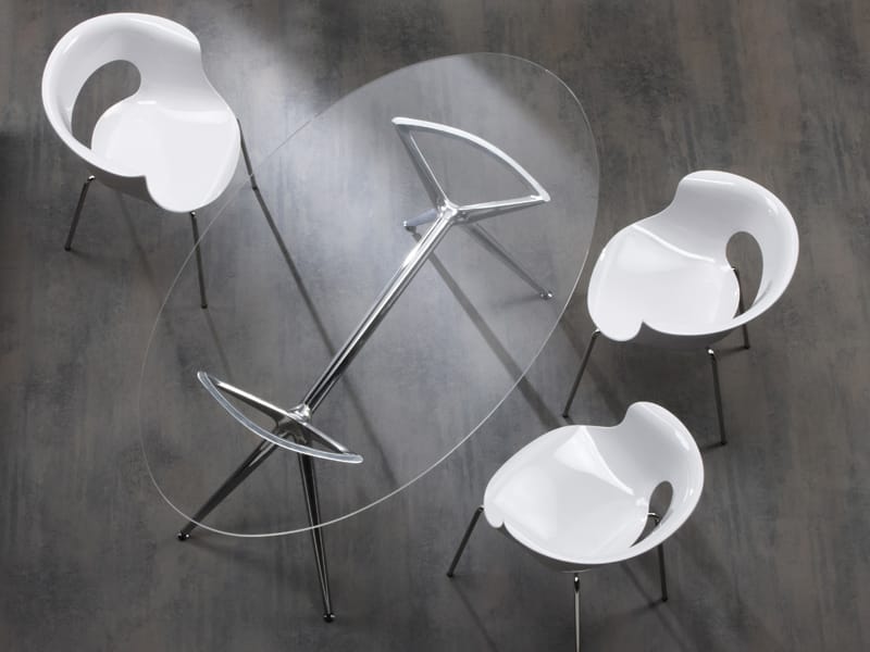 METROPOLIS | Oval table By SCAB DESIGN