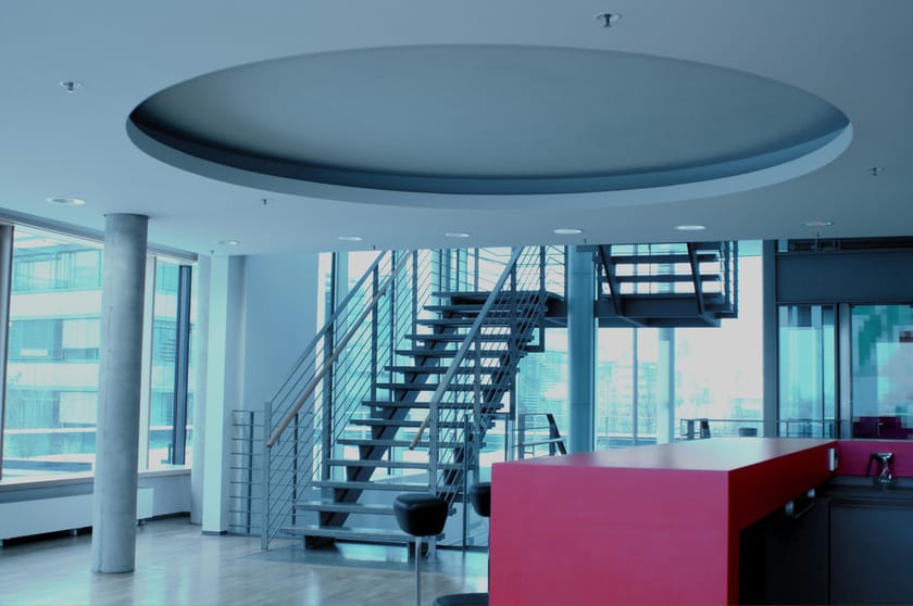 Lastra in gesso rivestito forato per controsoffitti acustici LASTRA SF ...