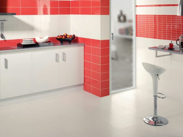 Red-paste wall tiles CROMA By REALONDA