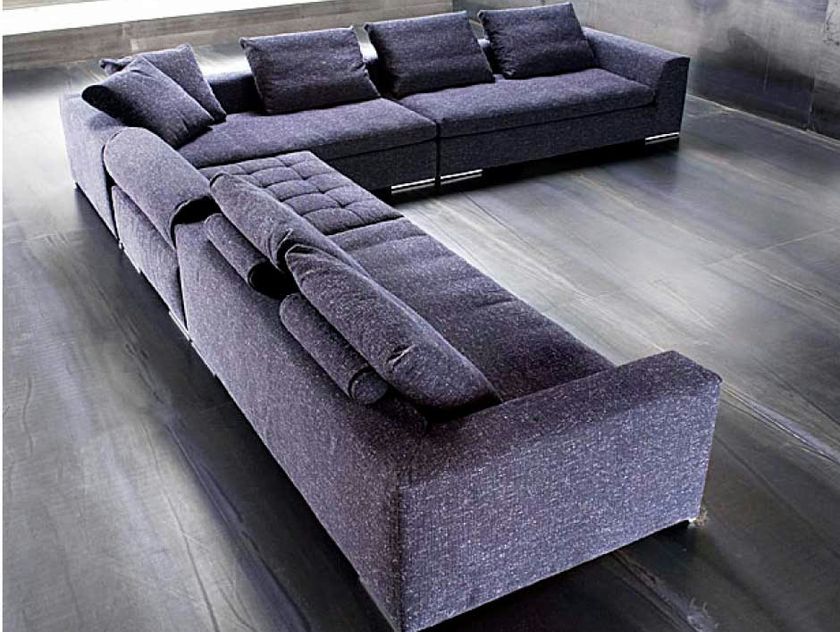 Sectional sofa CARTA BIANCA By ERBA ITALIA design Giorgio Soressi