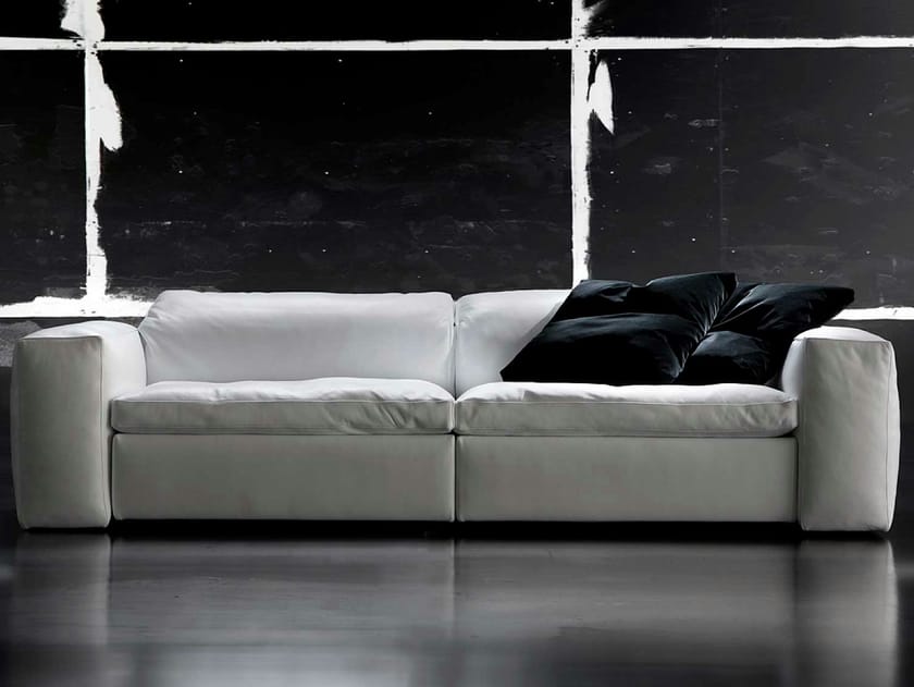Sectional recliner sofa MOSAICO By ERBA ITALIA design Giorgio Soressi