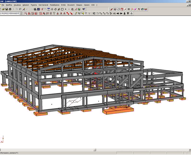 CAD-integrated structural calculation software CMP Analisi Strutturale ...