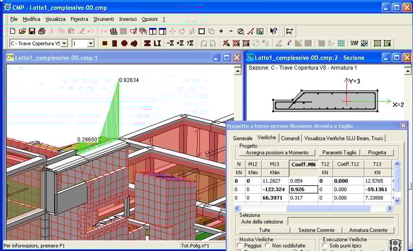 CAD-integrated structural calculation software CMP Analisi Strutturale ...