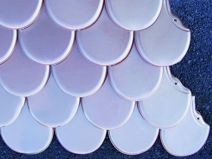 Ceramic roof shingle SQUAMA SHINGLE By CEIPO CERAMICHE