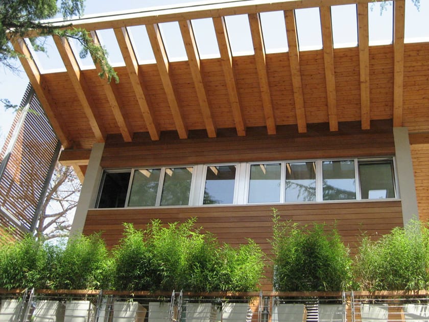 Panel de madera para fachada CLADDING By Ravaioli Legnami