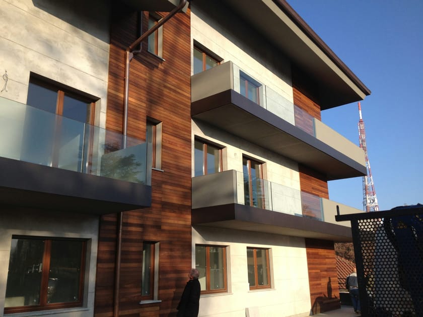 Panel de madera para fachada CLADDING By Ravaioli Legnami