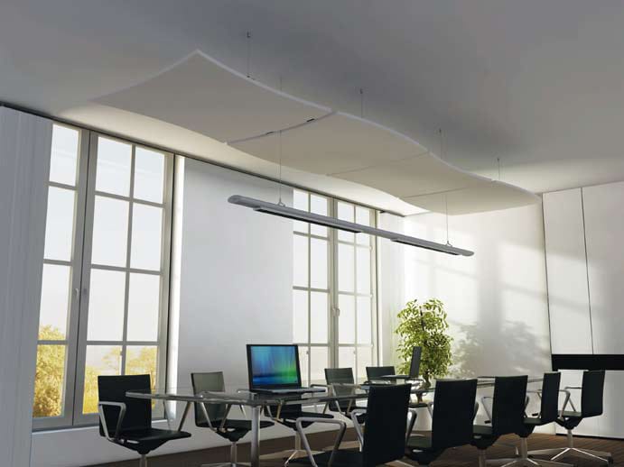 Acoustic ceiling clouds OPTIMA CANOPY By Armstrong