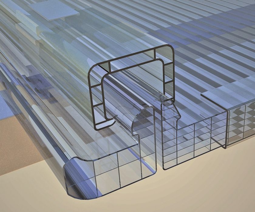 arcoPlus® 626 Reversò Polycarbonate alvéolaire By Dott.gallina