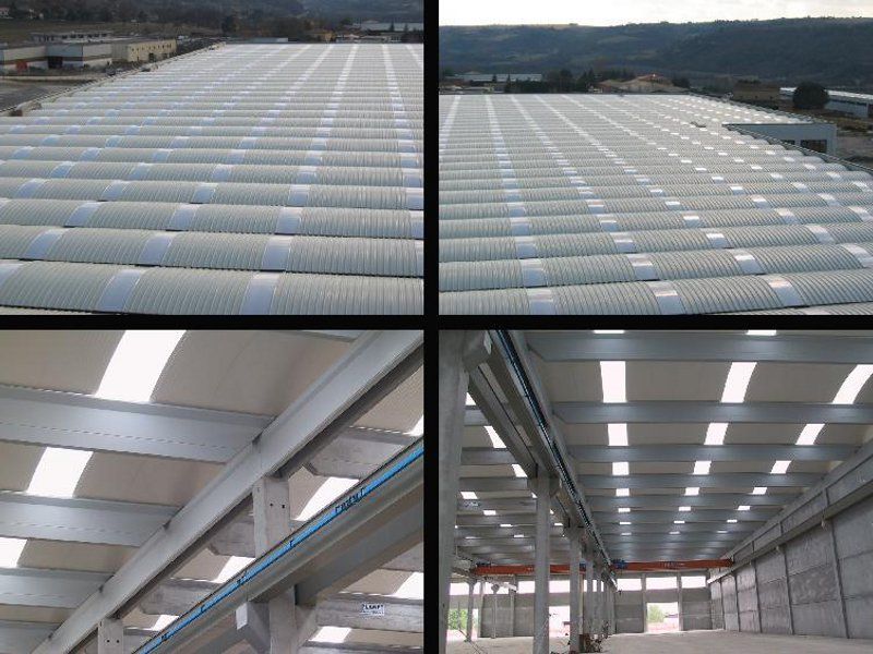 Insulated metal panel for roof PENTA R6 By ITALPANNELLI