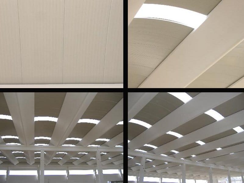 Pannello metallico coibentato per copertura PENTA R6 - ITALPANNELLI