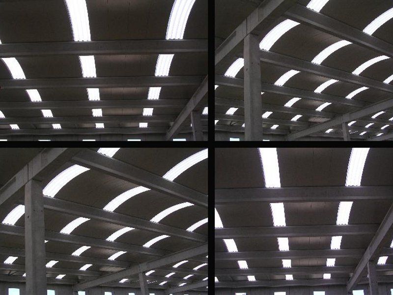 Insulated metal panel for roof PENTA R6 By ITALPANNELLI