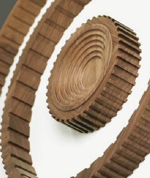 Mobile porta CD sospeso in legno KING By Linfa Design