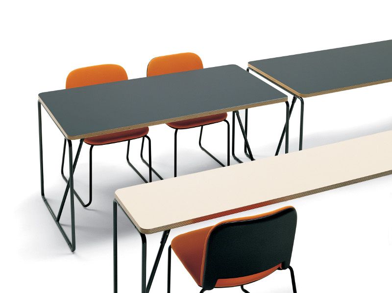 Banco pieghevole in acciaio FOLD-UP By Segis design Lucci Orlandini Design