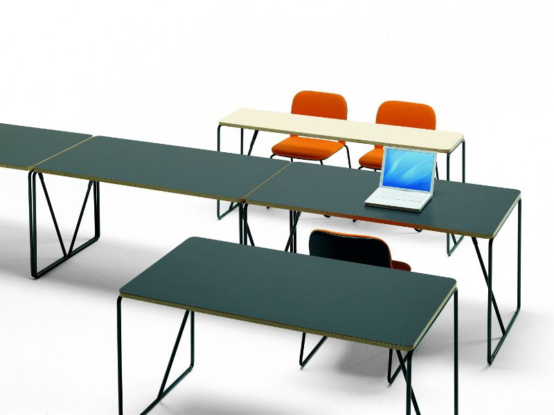 Banco pieghevole in acciaio FOLD-UP By Segis design Lucci Orlandini Design