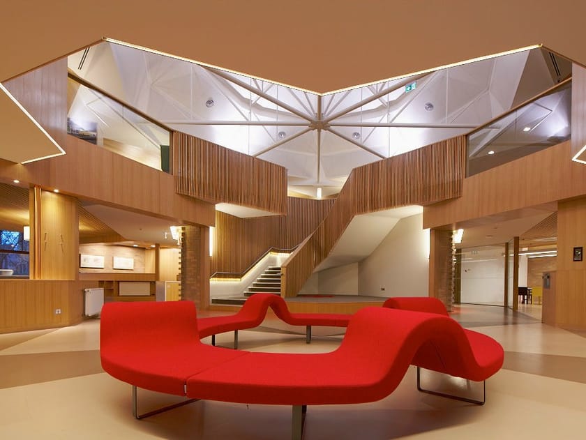 Round modular bench LONGWAY E By Segis design Bartoli Design