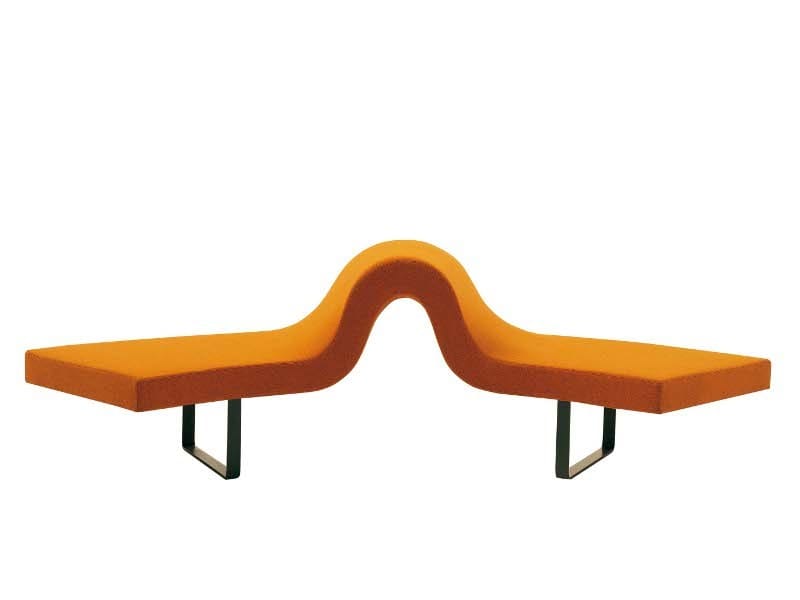Round modular bench LONGWAY E By Segis design Bartoli Design