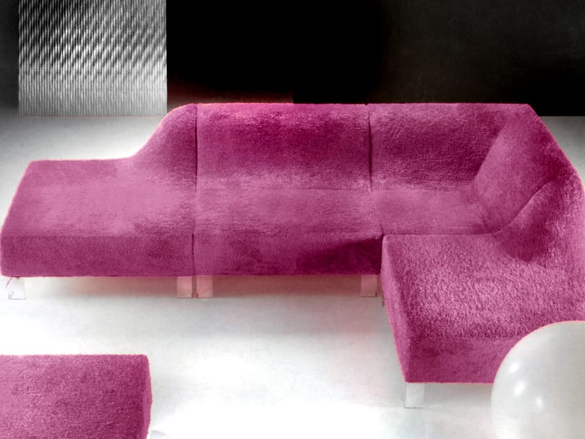 Modular fabric sofa DUNE By Giovannetti design Sandro Santantonio