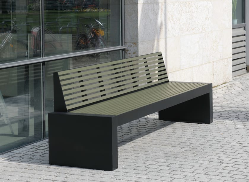 Stainless steel and PET Benches | Archiproducts