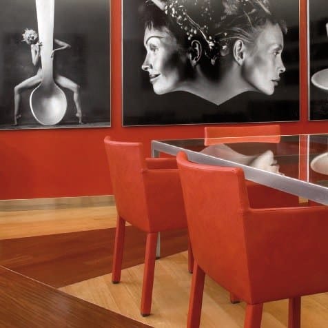 MASAI | Chair with armrests By arper design Lievore Altherr Molina