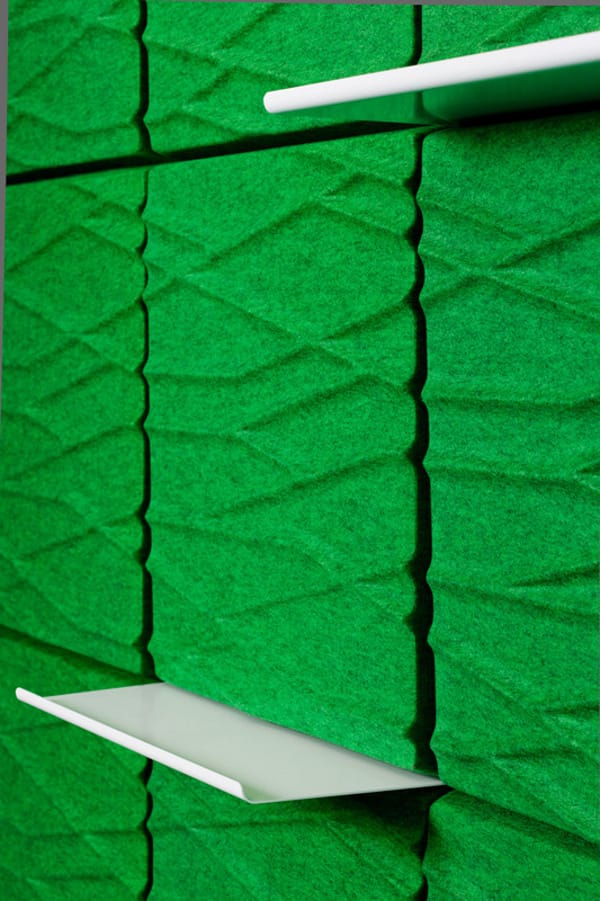 Acoustic panel SOUNDWAVE® STRIPES By Offecct design Richard Hutten