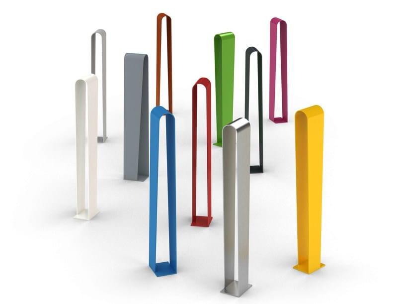 Steel Bicycle rack / bollard VIC By LAB23 design GIBILLERO design