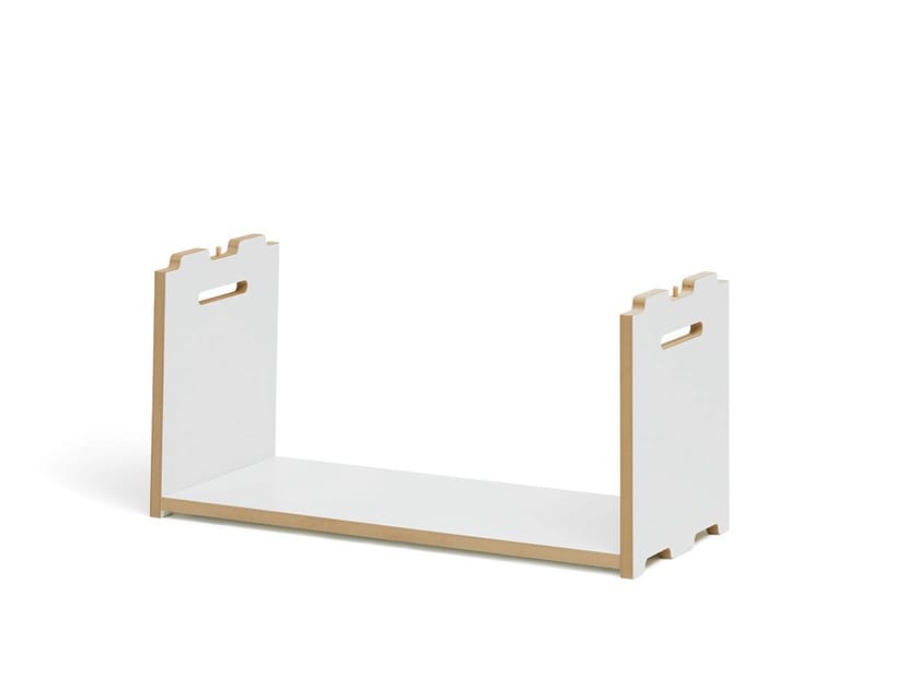 Freestanding modular MDF shelving unit HOCHSTAPLER By Tojo Möbel design ...