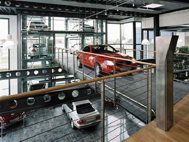 Rotating, moving platform for car Turntable By IDEALPARK