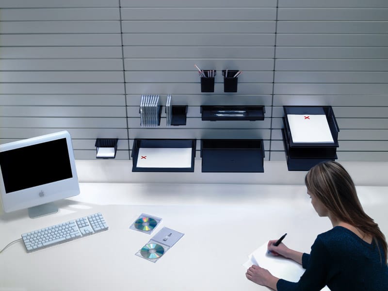 Technopolymer desk tray organizer STANDARD WALL By REXITE design Julian ...