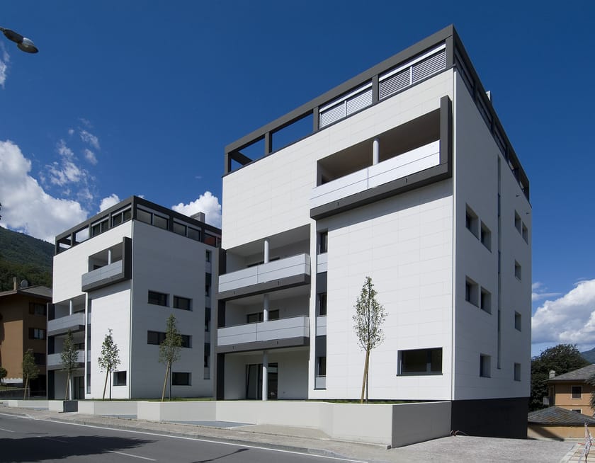 Sistema para fachada contínua de fibrocimento PIZ By PIZ