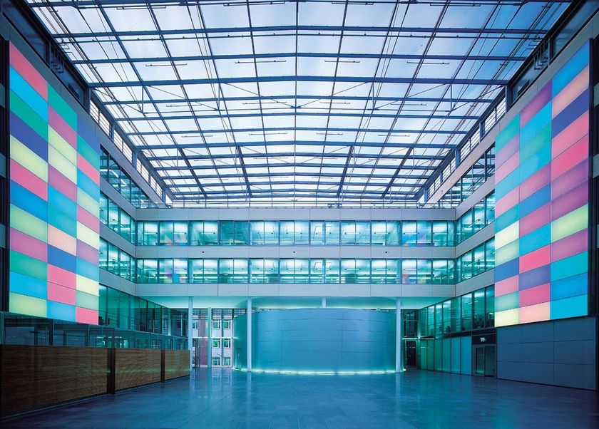 Continuous facade system WICTEC 60 By WICONA
