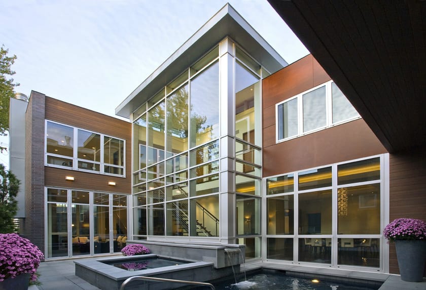 Curtain walls POLIEDRA-SKY 60 By METRA