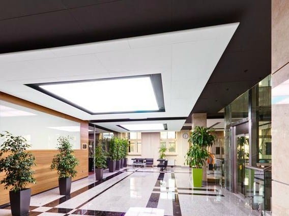 Falso techo acústico Ecophon Focus™ Wing By Saint-Gobain ECOPHON