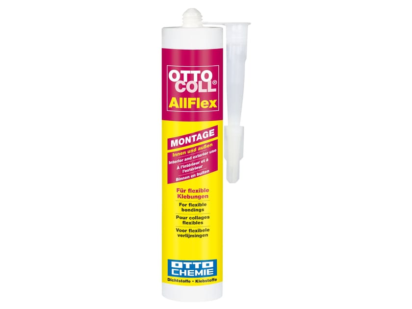 Ultra flexible mounting adhesive OTTOCOLL® AllFlex By 8-Chemie
