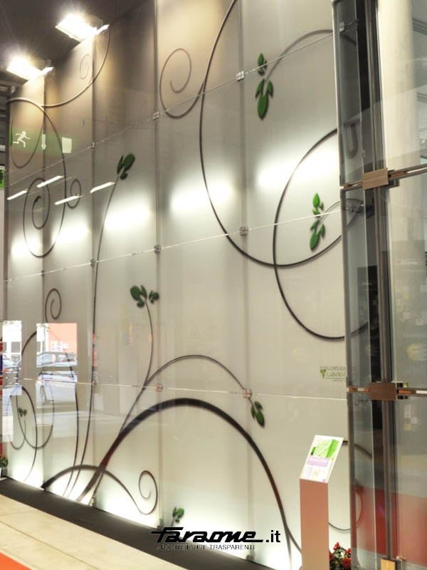 Point-fixed glass facade VETRISSIMO N By FARAONE design Nino Faraone