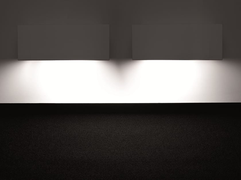LED direct light fluorescent AirCoral® wall lamp PIPEDINO DIRECT By ...