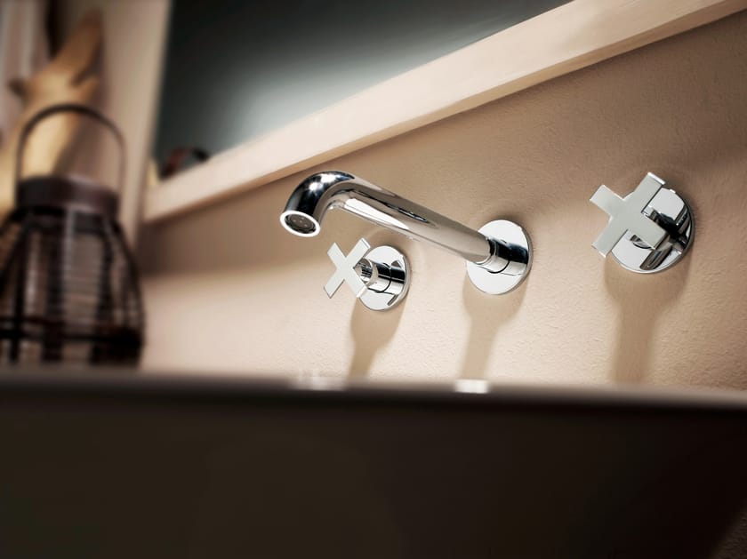 EXEDRA | 3 hole washbasin tap By Bossini